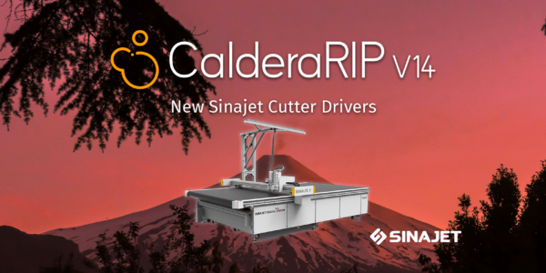 New Sinajet cutter driver for CalderaRIP
