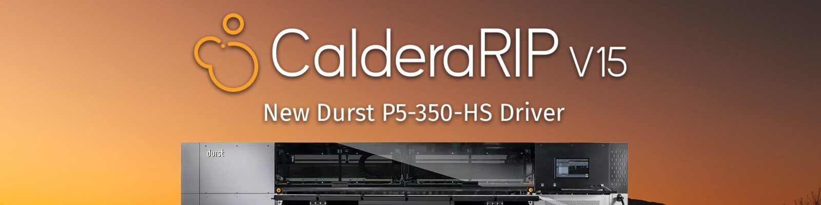New Durst P5 350-HS driver for CalderaRIP