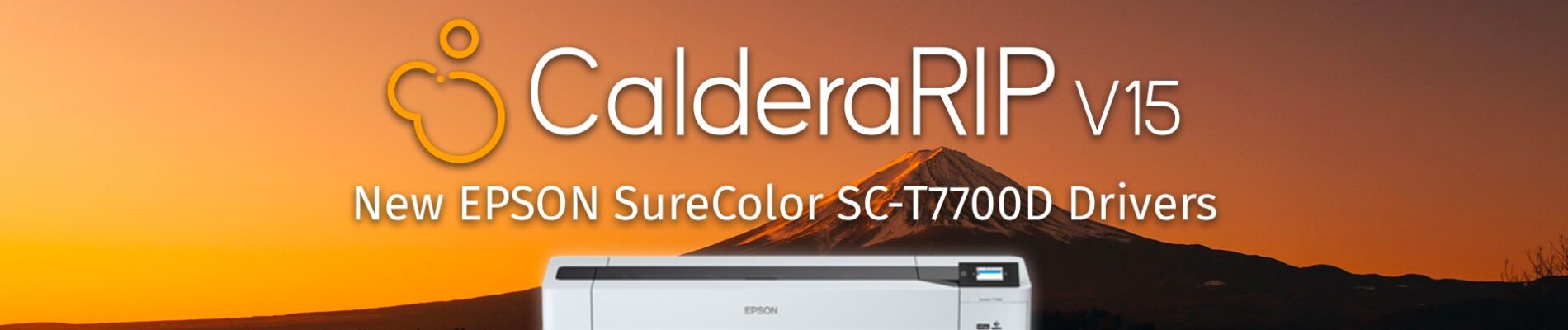 New Epson SureColor Tx700 drivers for CalderaRIP