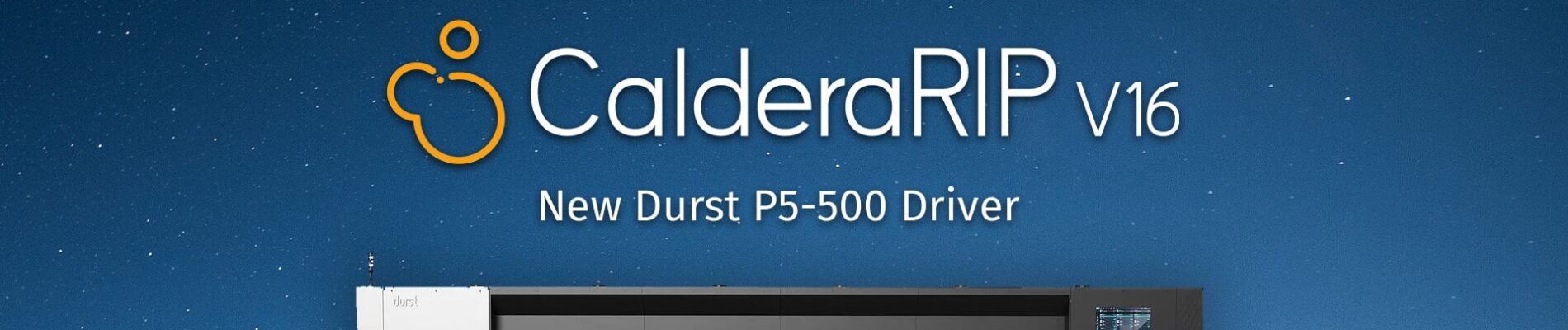 Nuevo Durst P5-500 Driver para CalderaRIP