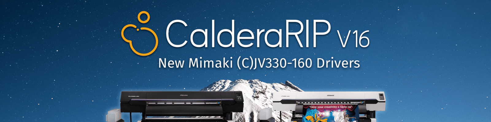 Mimaki (C)JV330-160 drivers for CalderaRIP