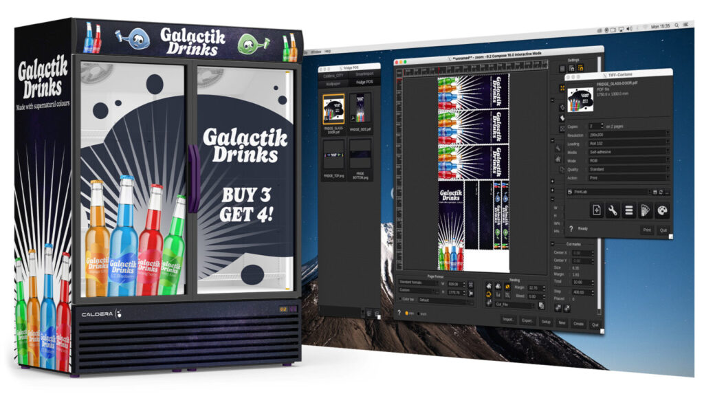 Signs & Digital Graphics Printing with Caldera