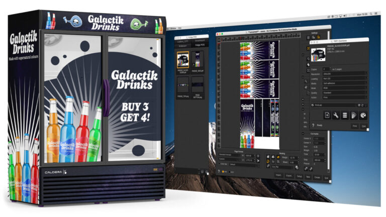 Signs & Digital Graphics Printing with Caldera